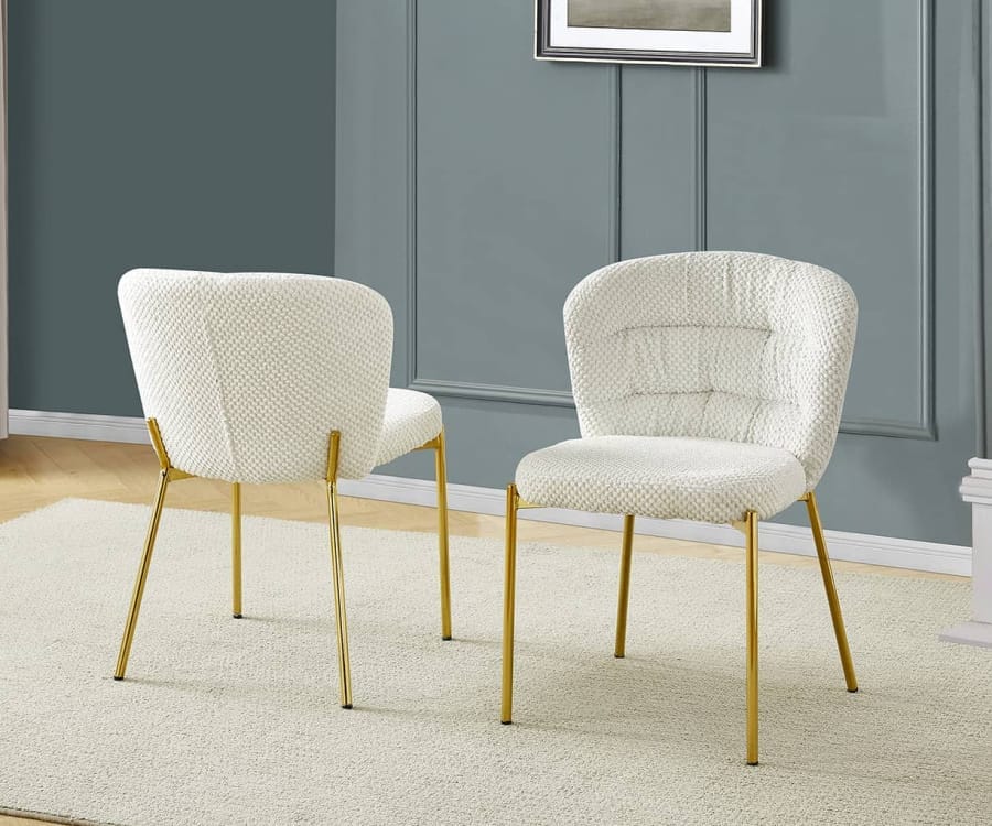 SC252 – 6: Fluffy Textured Side Chairs – Best Quality Furniture